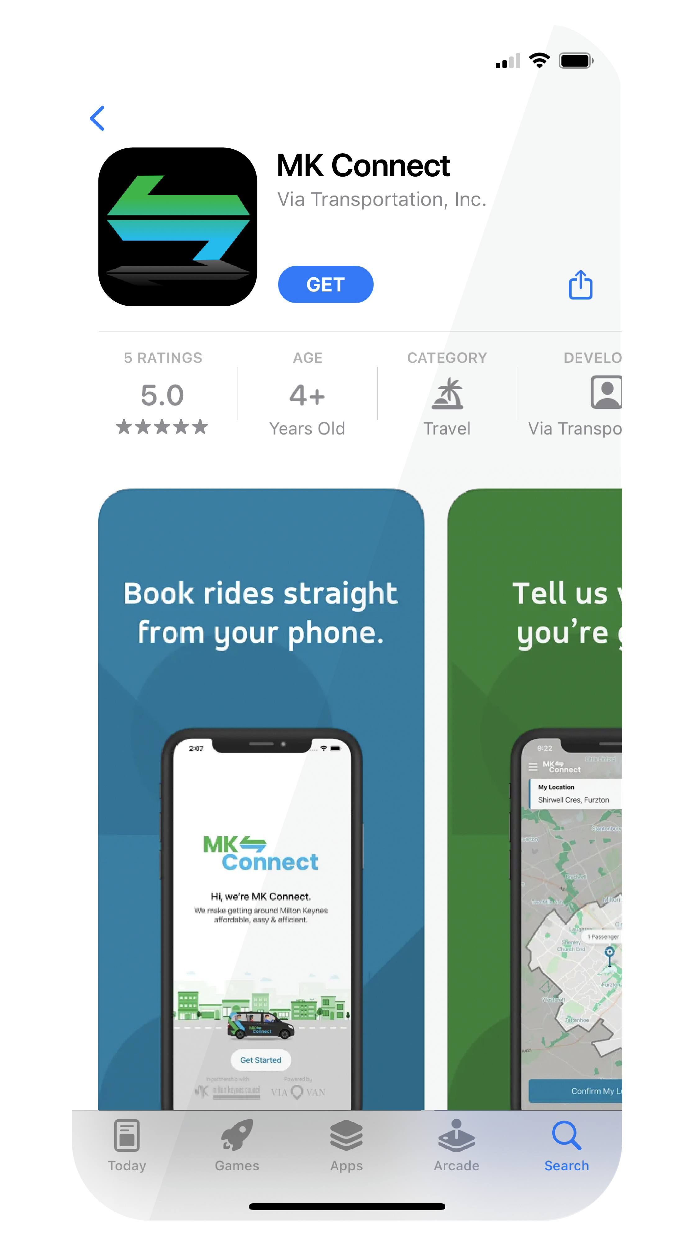 MK Connect | On Demand Transport for Milton Keynes